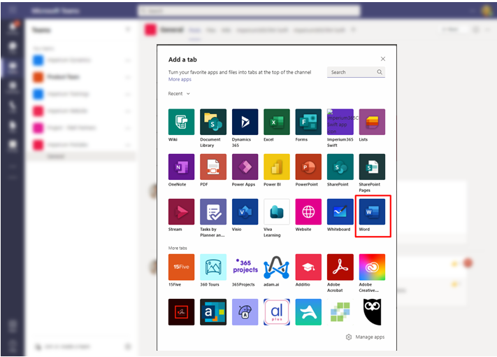 Integrate Apps with Microsoft Teams